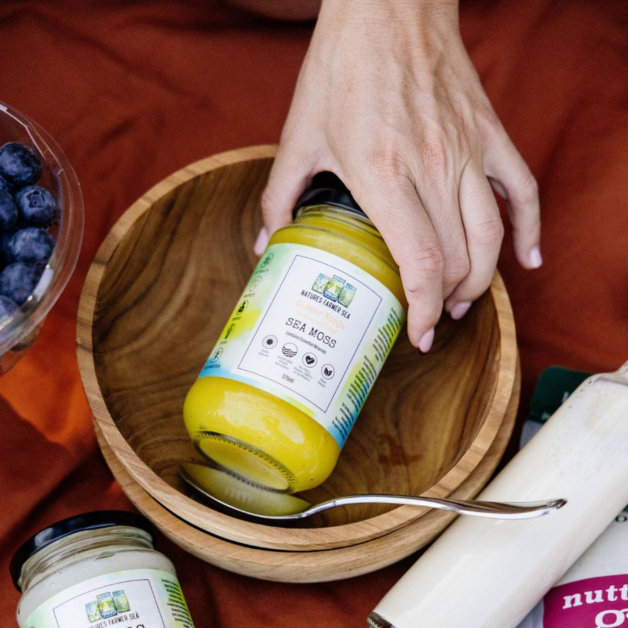 Easing Period Pain with Ginger Ninja Sea Moss Gel